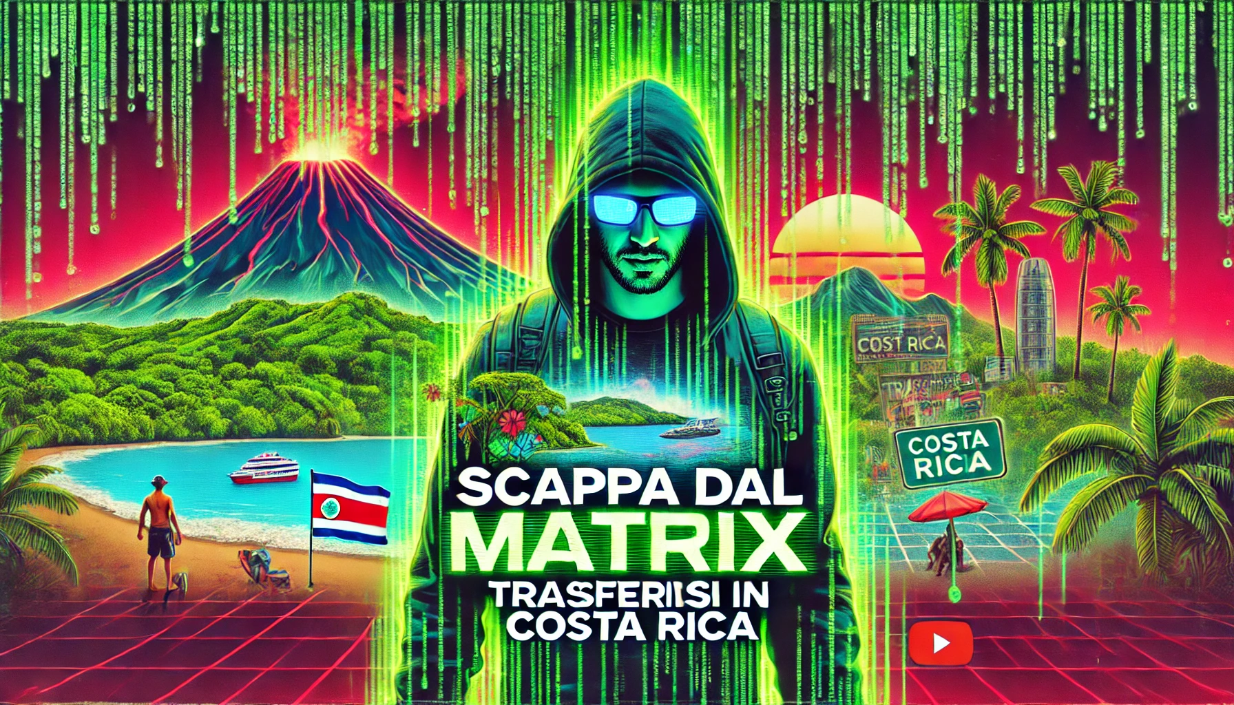 SCAPPA DAL MATRIX: GUIDA PER TRASFERIRSI IN COSTA RICA E VIVERE LIBERI ...
